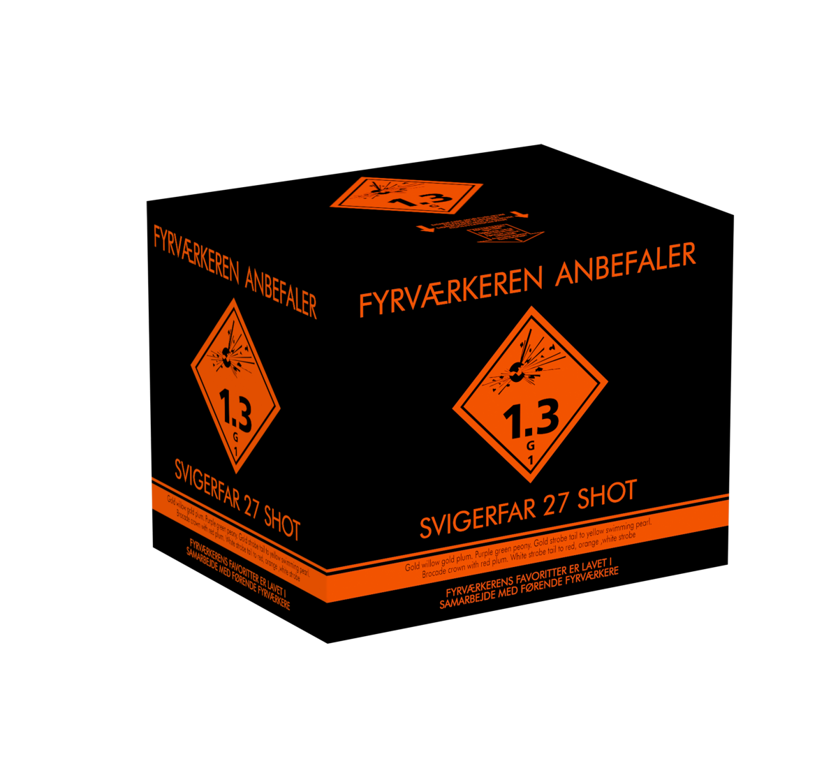 Svigerfar - Fyrværkeren Anbefaler - Krudtuglen Basmo